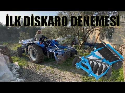 Diskaro Nedir? Yeni Traktörle Tarlada İlk Deneme | T580B