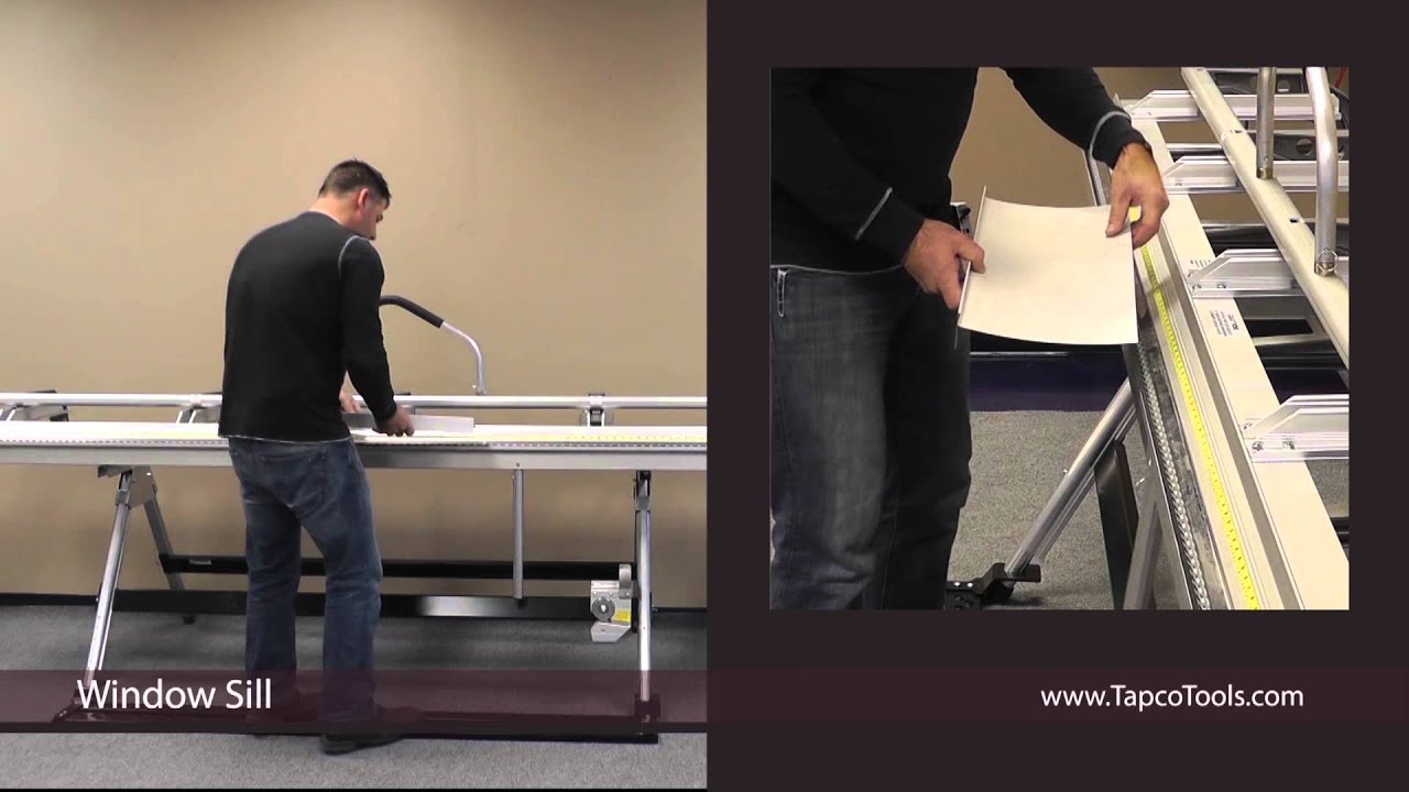 Bending Window Sill - YouTube