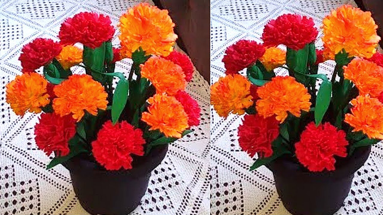 DIY- CRAVO DE E,V,A SEM FRISADOR - YouTube