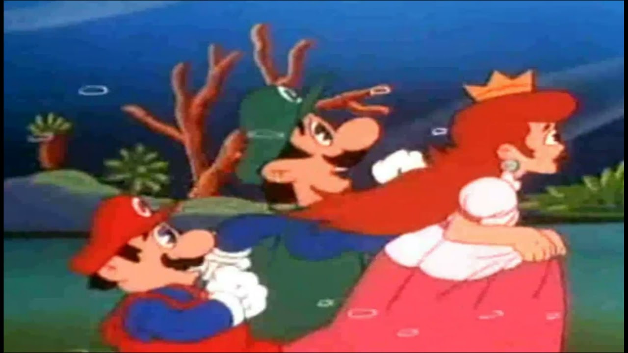 Super Mario Bros Super Show Water Theme Rip - YouTube