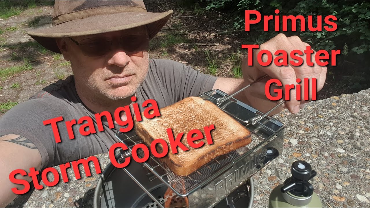 NEW Primus TOASTER Grill on the Trangia storm cooker. - YouTube