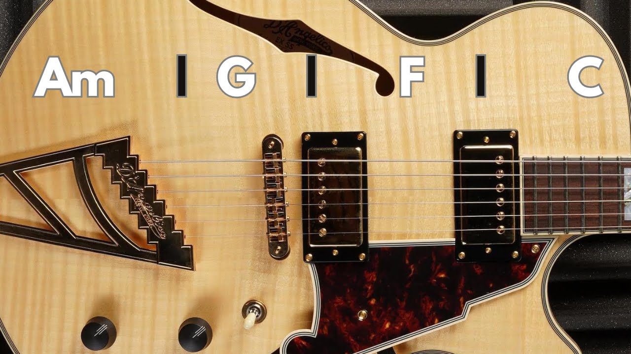 Easy Lite Pop Rock Backing Track A Minor - YouTube