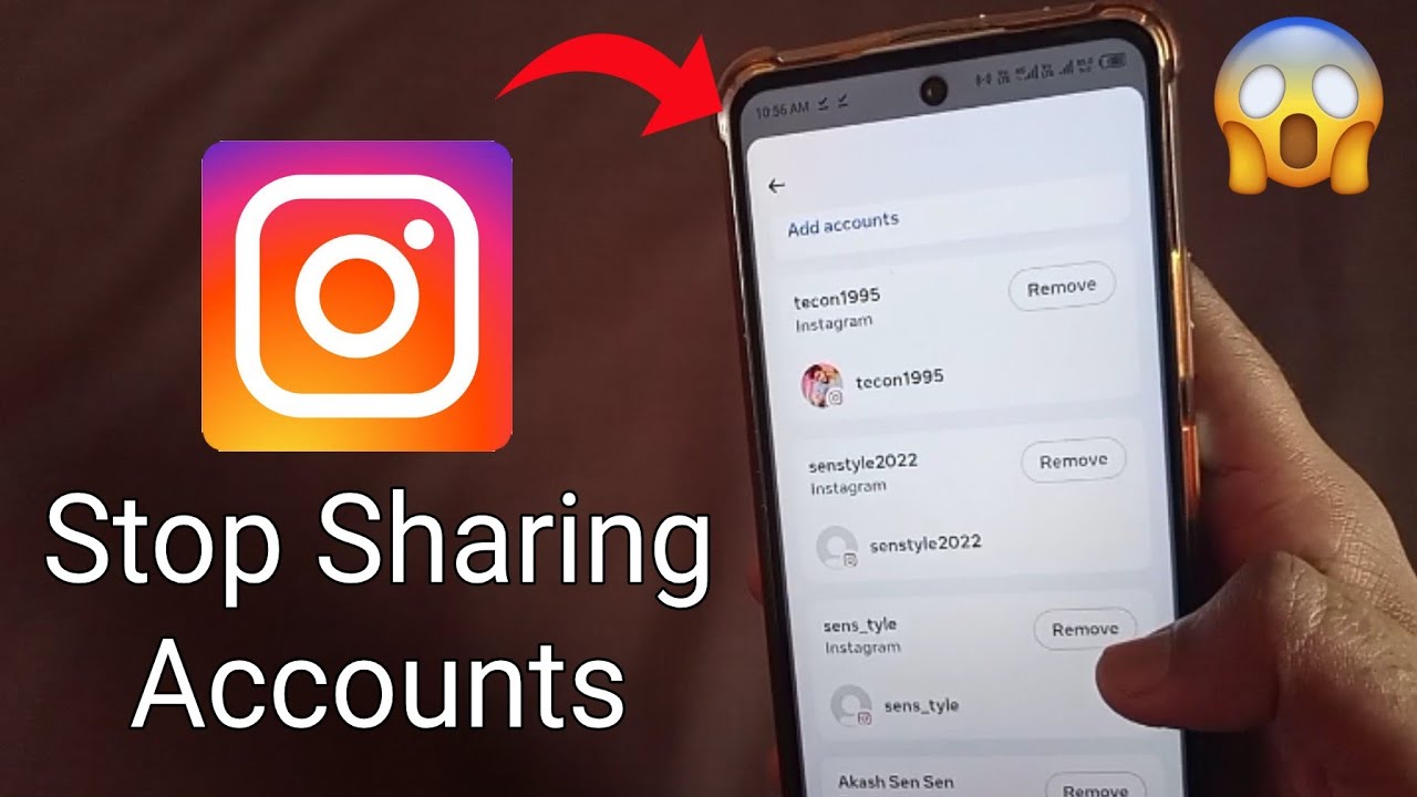How To Stop Sharing Accounts On Instagram 2023 - YouTube