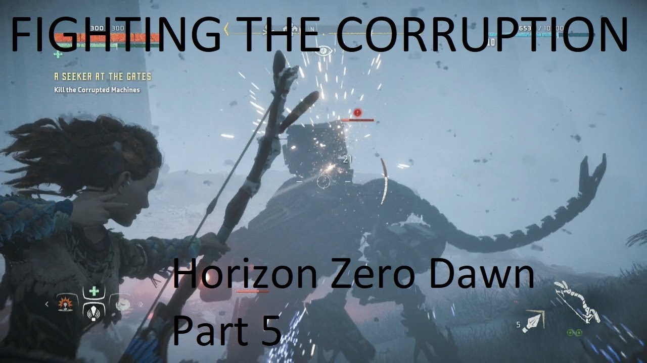 FIGHTING THE CORRUPTION - Horizon Zero Dawn - Part 5 - YouTube