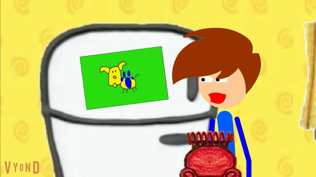 blue's clues drawing 3 clues: pool party - YouTube