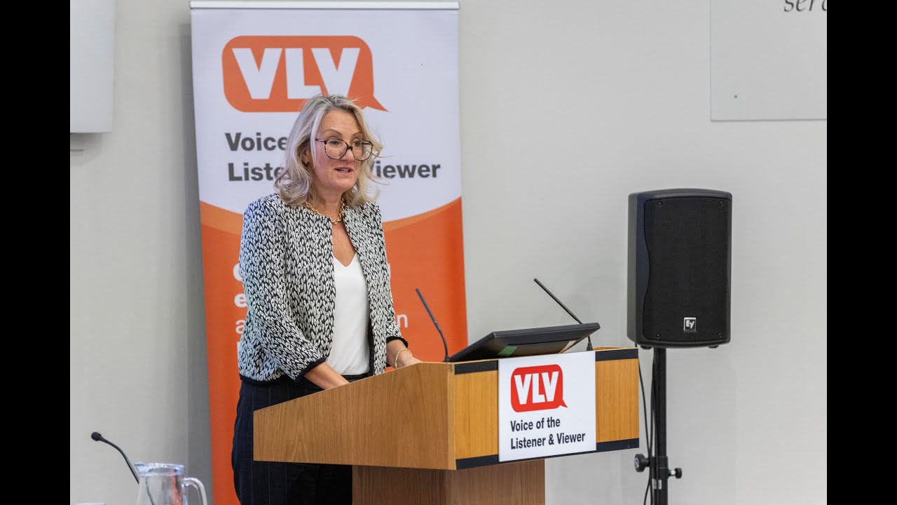 Dame Caroline Dinenage MP speaking at the VLV Spring Conference 2024 ...