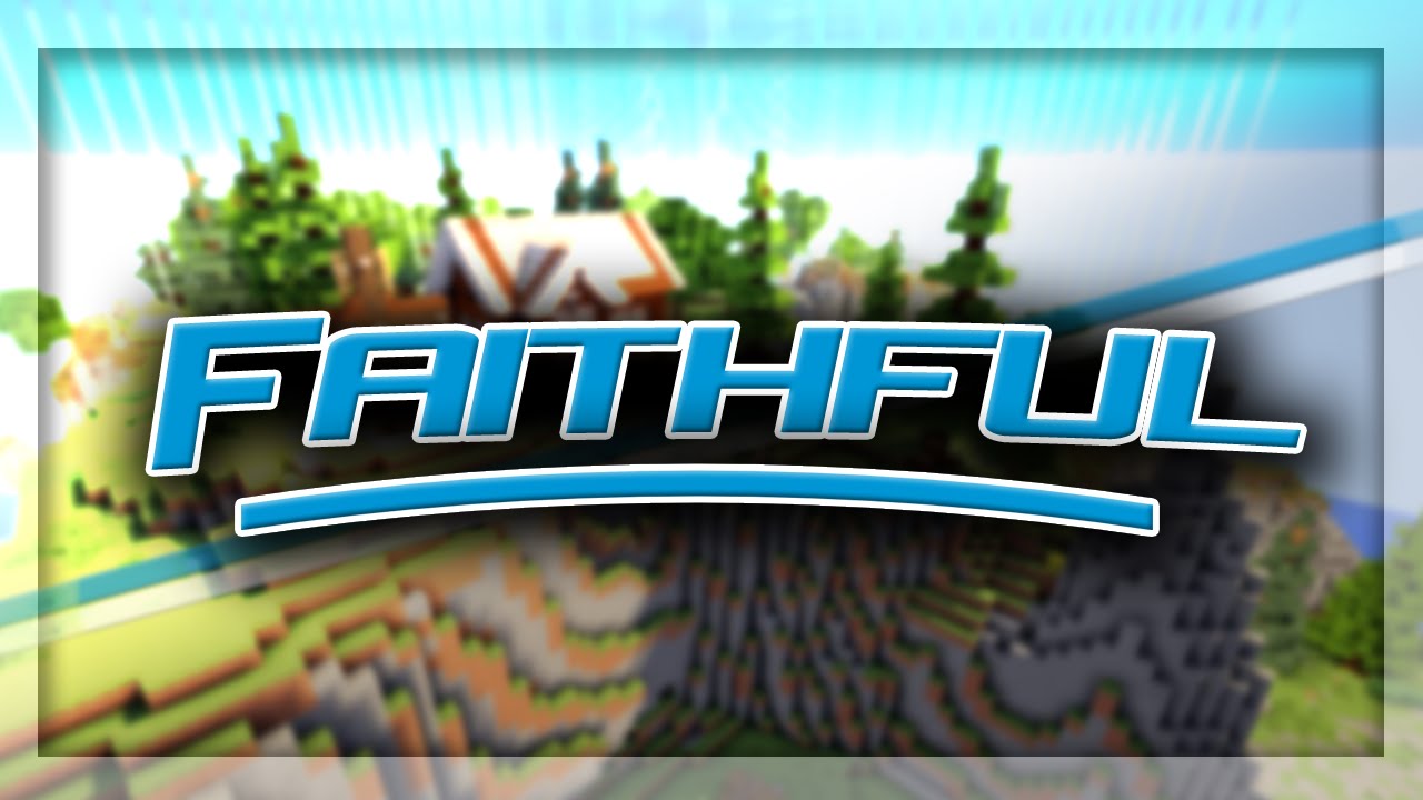 "Faithful" - Minecraft Survival Games Montage - YouTube