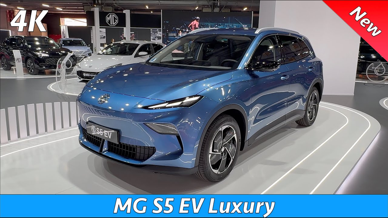 MG S5 EV 2025 Detail Review | Luxury trim (Exterior - Interior), Price ...