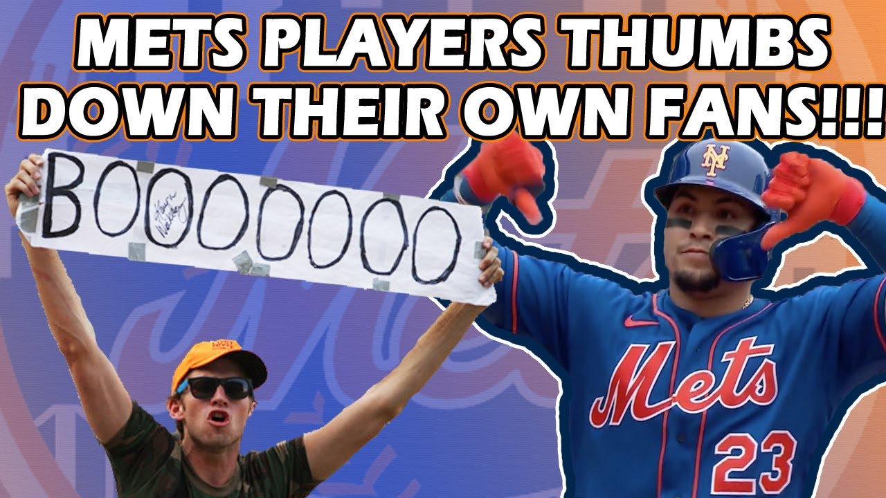Javy Baez & NY Mets BOO Their Own FANBASE With Thumbs Down Sign!! - YouTube