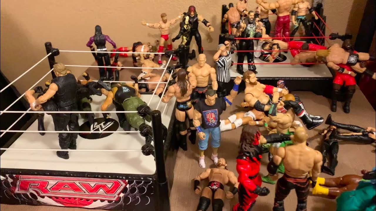 WWE Action Figure Set Up 2020! - YouTube