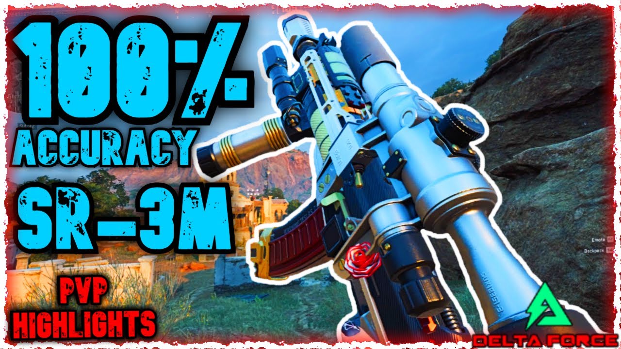 CURSED 100% ACCURACY SR-3M BUILD. Delta Force Operations - YouTube