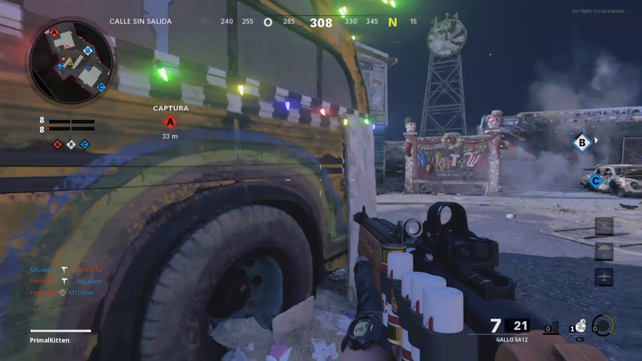 Primera vez usando la Gallo SA12 en Call Of Duty Black Ops Cold War ...