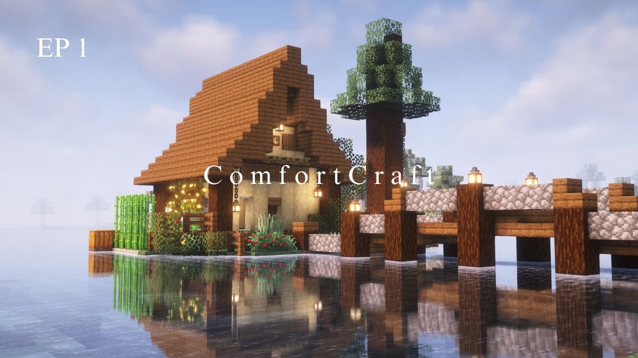 Minecraft Relaxing Longplay - Building a Peaceful River House (No ...