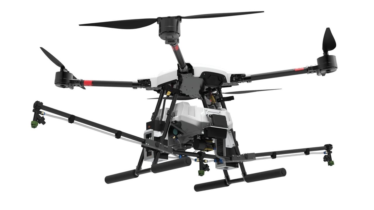 Tiger Drone_ 5 nozzle. - YouTube