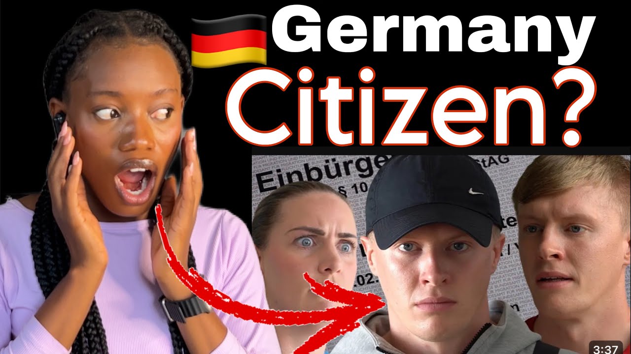 The real German citizenship test REACTION - YouTube