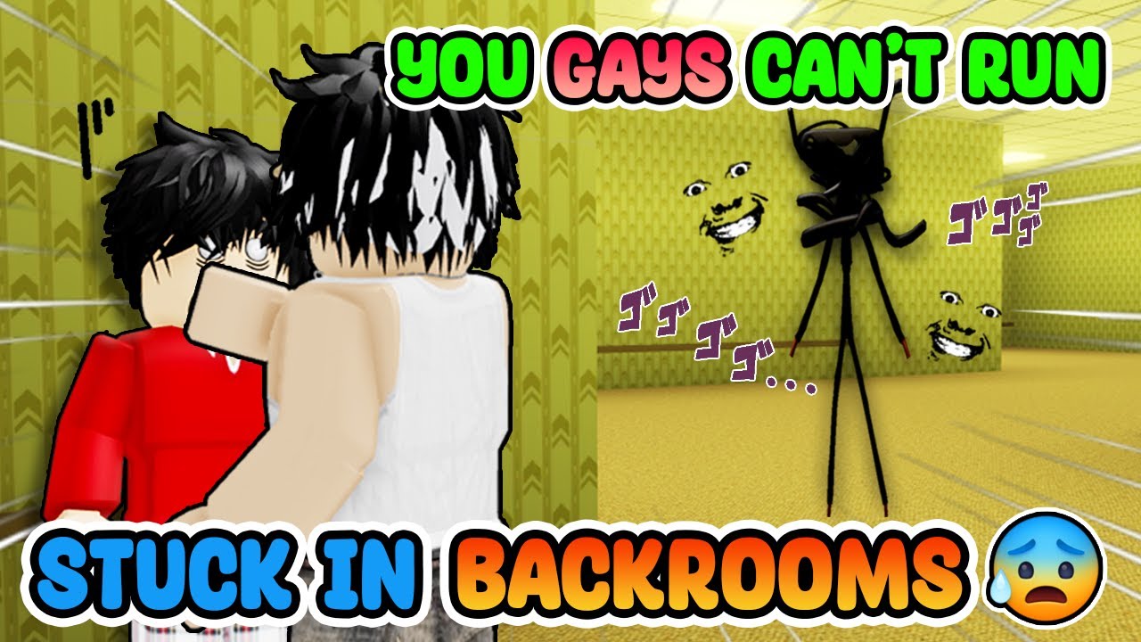 Reacting To Roblox Story Roblox Gay Story 🏳️🌈 Trapped Gays In Backrooms Youtube