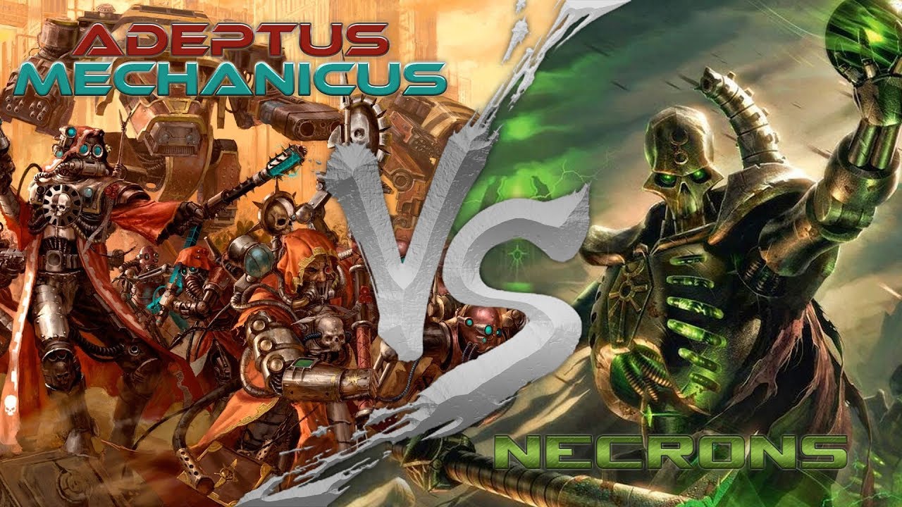 Necrons VS Adeptus Mechanicus: Warhammer 40K 8th Edition Livestream EP8 ...