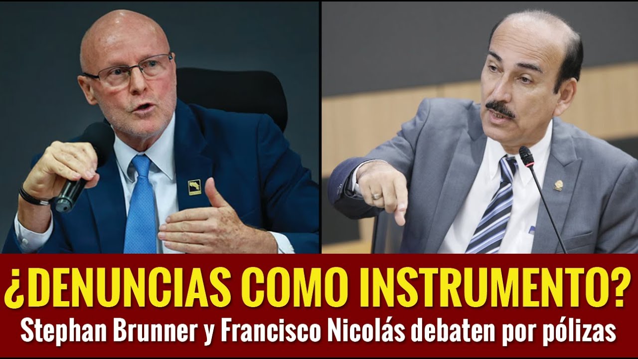 Stephan Brunner y Francisco Nicolás chocan por pólizas, Pilar Cisneros ...