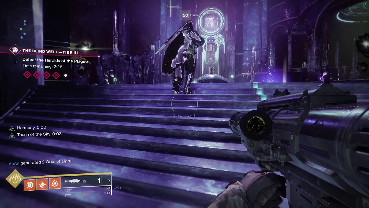 Destiny 2 Forsaken-Blind Well Tier 3 first attempt with Xy and the ...