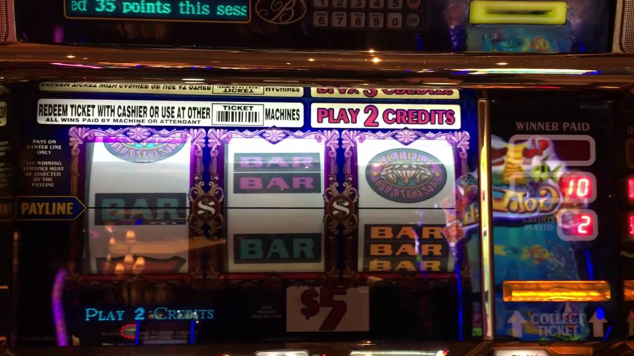 $5 Top Dollar **MAX BET** LIVE PLAY Slot in Las Vegas - YouTube