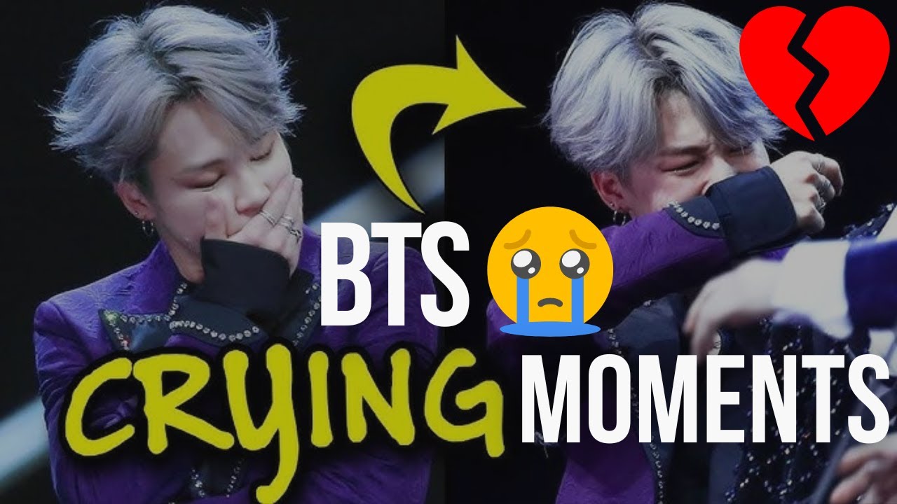 "BTS Crying Moments 😢: Exploring Their Emotional Journey | #BTS # ...