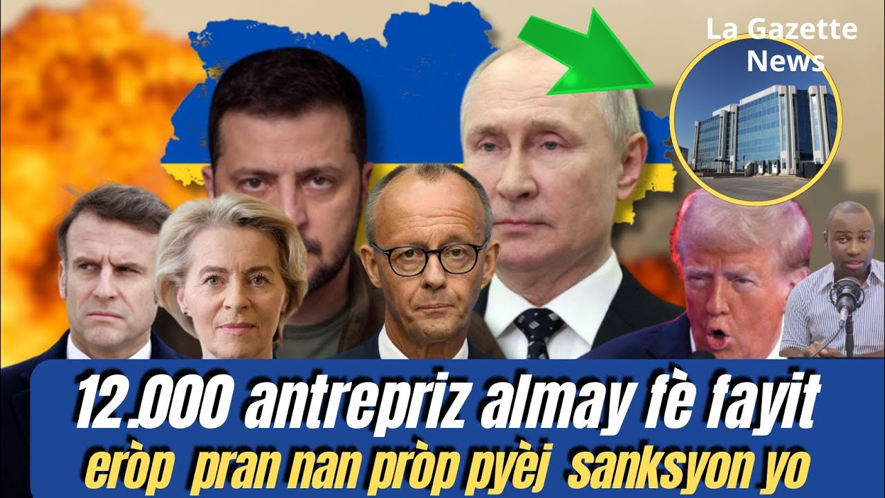 12.000 antrepriz alm@y fè fayit, eròp pr@n nan pròp pyèj s@nksyon yo ...