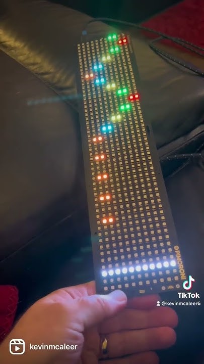 I Made A Guitar Hero Game Using A Pimoroni Galactic Unicorn Raspberrypi Micropython Shorts