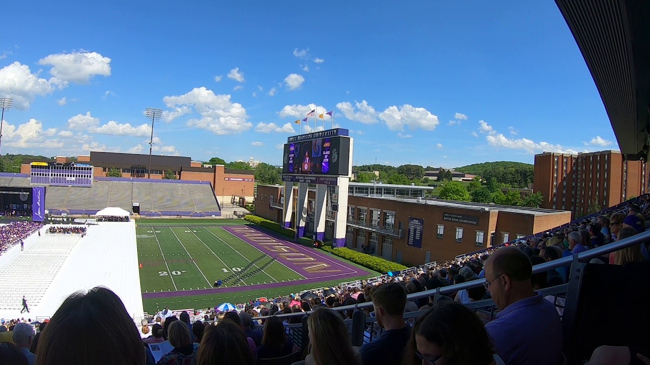 JMU Commencement - President Jonathan Alger - Casey Dwyer 5-3-19 - YouTube