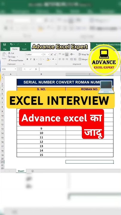 🤯🤯 ROMAN NUMBER IN EXCEL #excel #exceltricks #exceltutorial #viral #msexcel #trending #youtube # ...