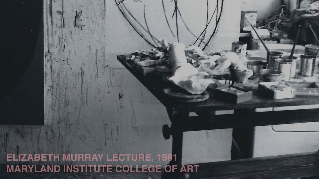 Elizabeth Murray: slide lecture, spring 1981 at MICA - YouTube