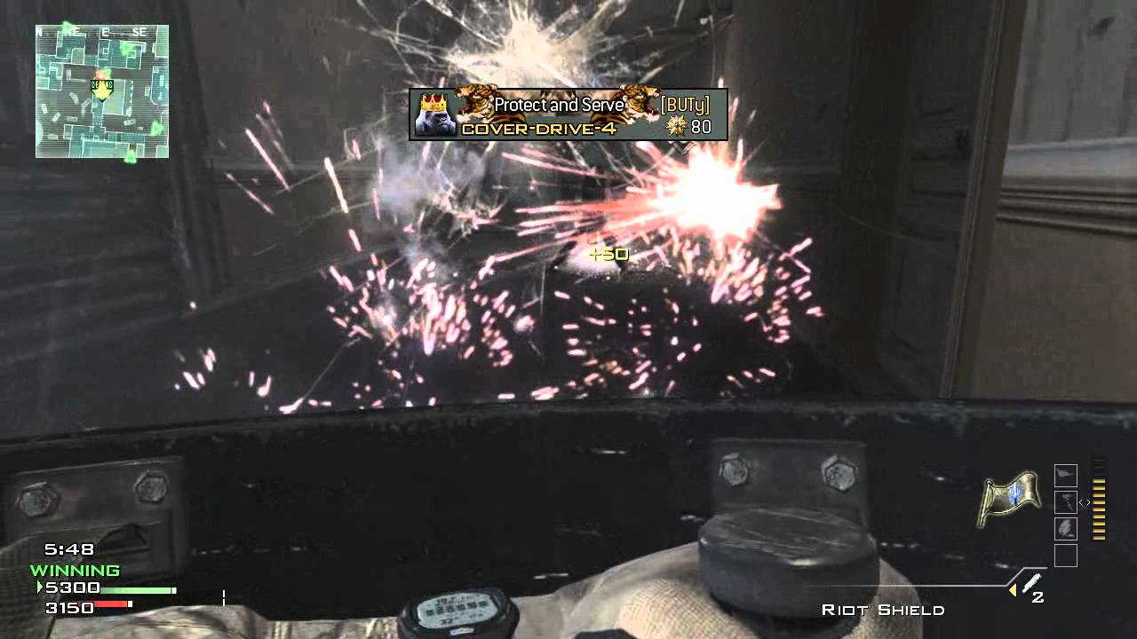 MW3 Trophy System Double Kill + Nice killcam - YouTube
