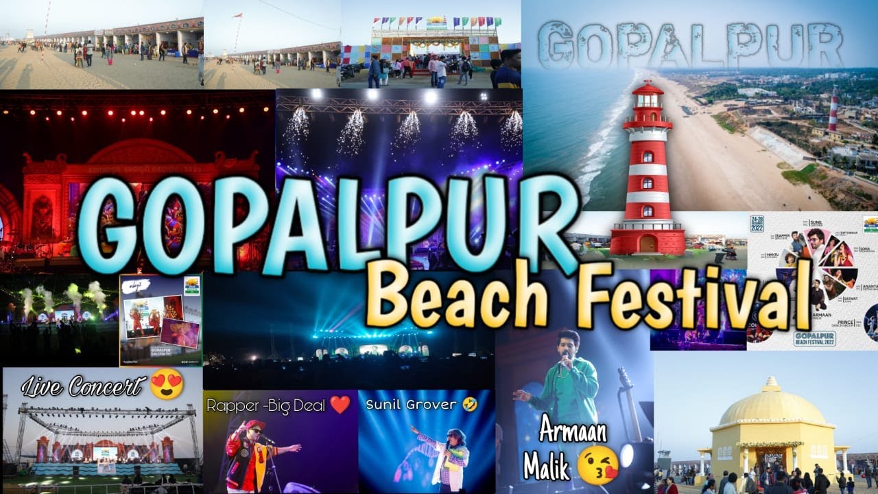 📍Gopalpur Beach 🏖️ festival 😍 || Odisha's biggest beach festival 🎪 ...