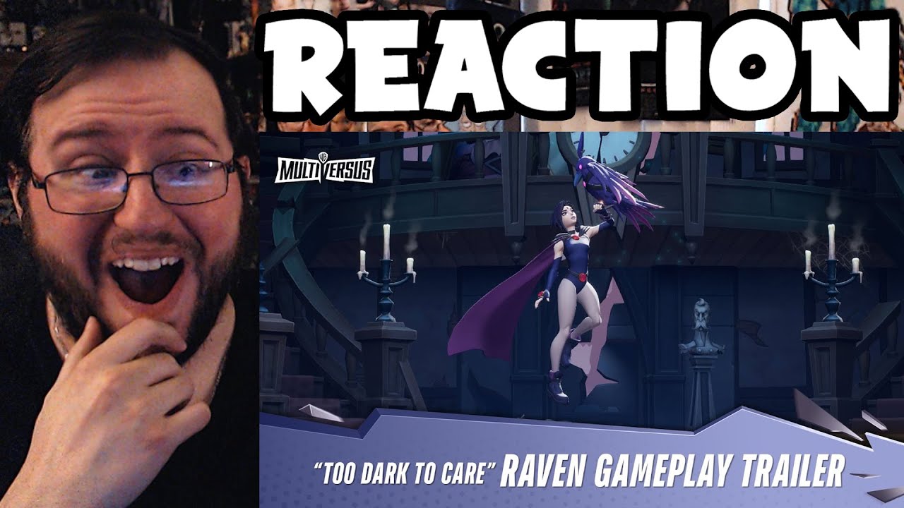 Gor's "MultiVersus Raven - Too Dark to Care Gameplay Trailer" REACTION ...