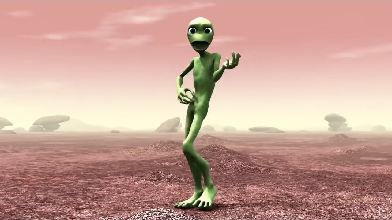 Dame Tu Cosita - Dance Challenge | Green Alien Dance | Alien Battle ...