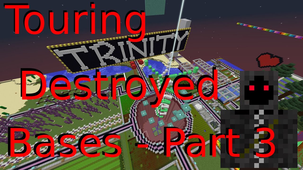 Touring Destroyed Anarchy Minecraft Bases On 9b9t - Part 3 ...