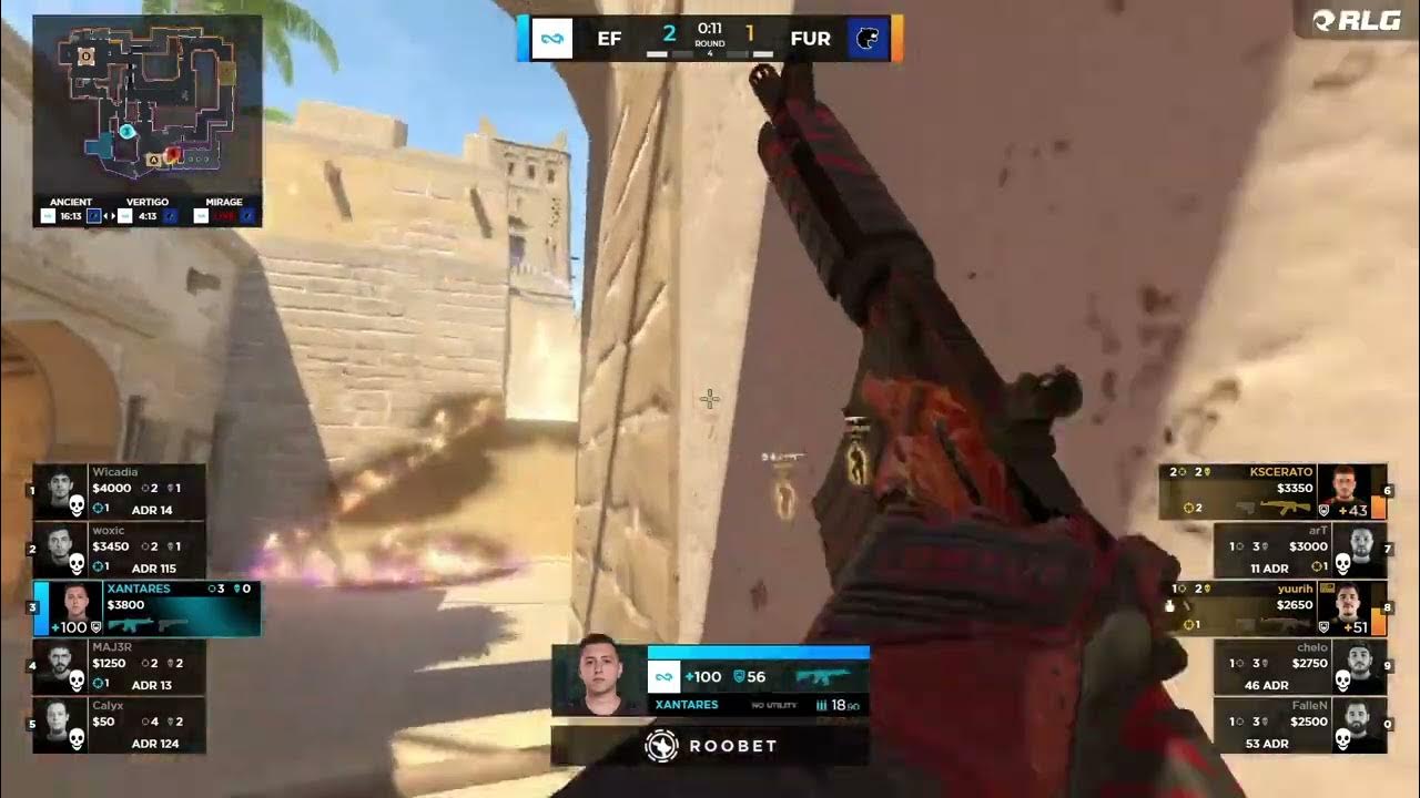 XANTARES - 1vs2 clutch (CT - bomb planted after 1 clutch kill) - YouTube