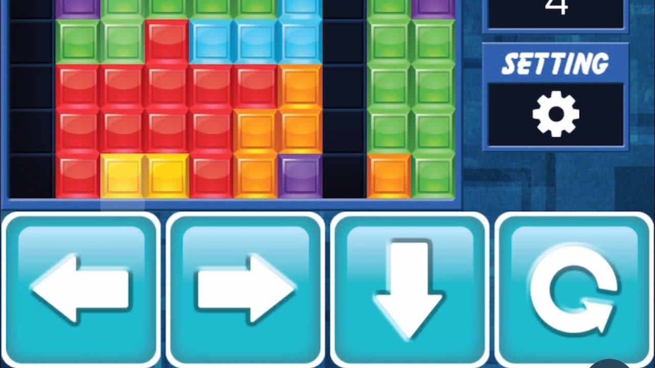 Tetris Classic Puzzle - 3600 Score - YouTube