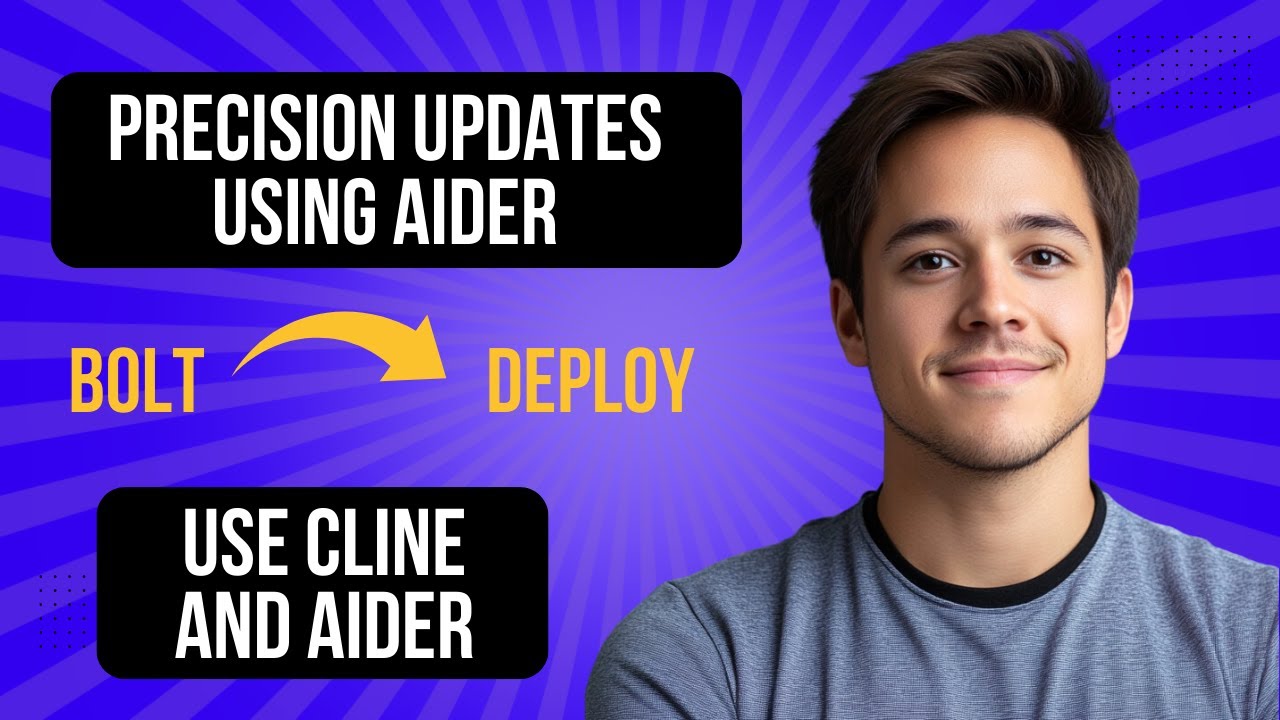 The Perfect Bolt-based AI Development Workflow (Part 3, Aider and Cline ...