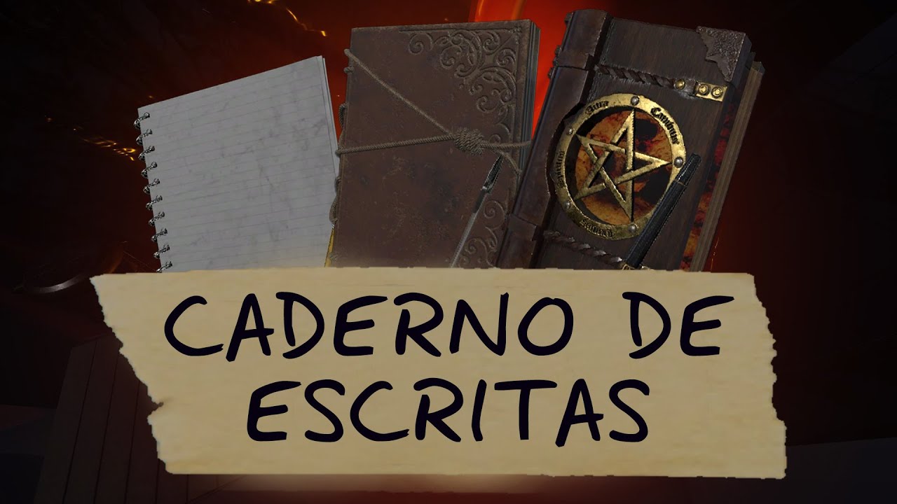 DO NOOB ao PRO #11 - Como funciona o CADERNO DE ESCRITAS - PHASMOPHOBIA ...
