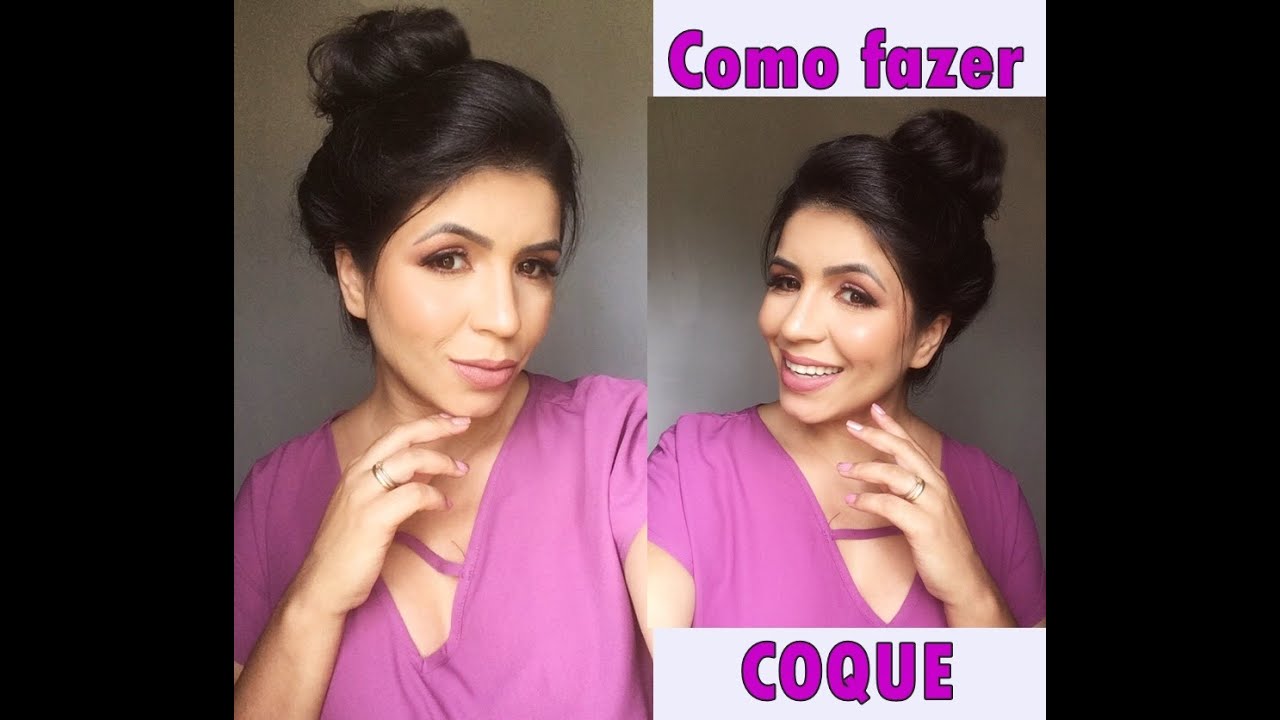 4 MANEIRAS DE FAZER COQUE - YouTube