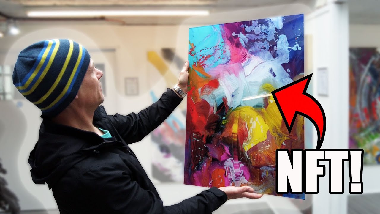 Turning an NFT into a REAL WORK of ART!! - YouTube