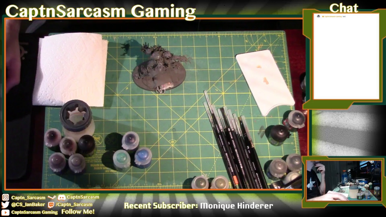 Painting Custom Drycha Hamadreth Model - YouTube
