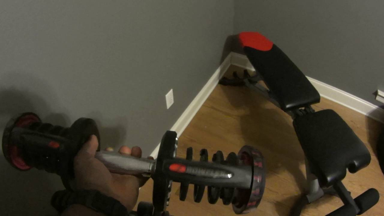 Bowflex 1090 select Tech dumbbell - YouTube