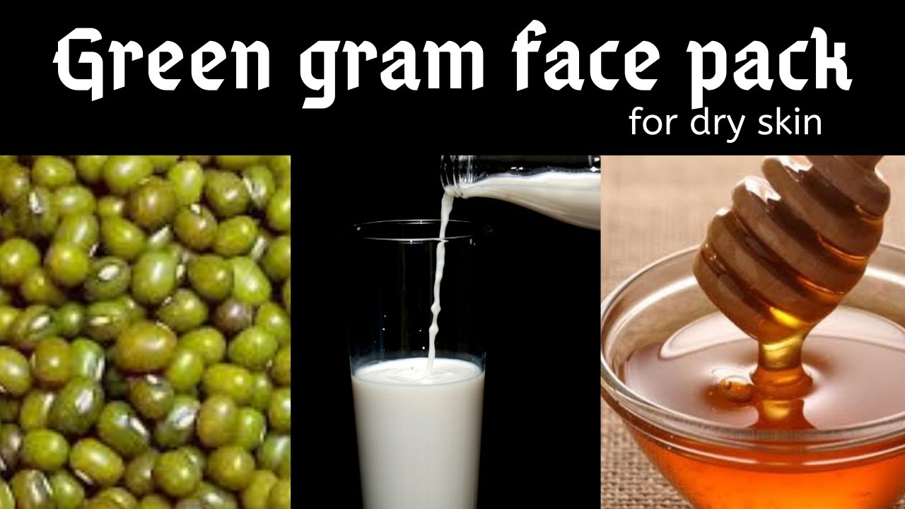 Green gram face pack | Hydrate and moisturize your skin with this face ...