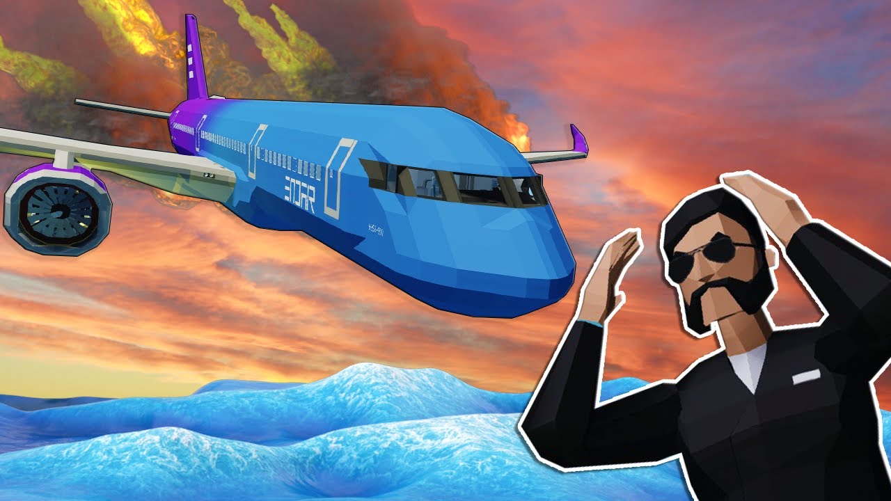 Spycakes & I CRASHED OB's Plane After Stealing it in Stormworks ...