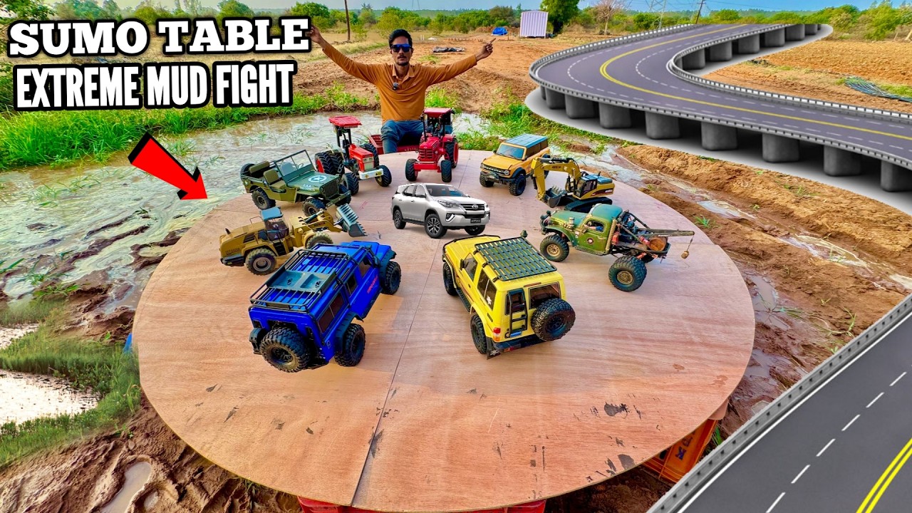 I Build Sumo Ring For RC Car Sumo Wrestling Challenge - Chatpat toy TV ...