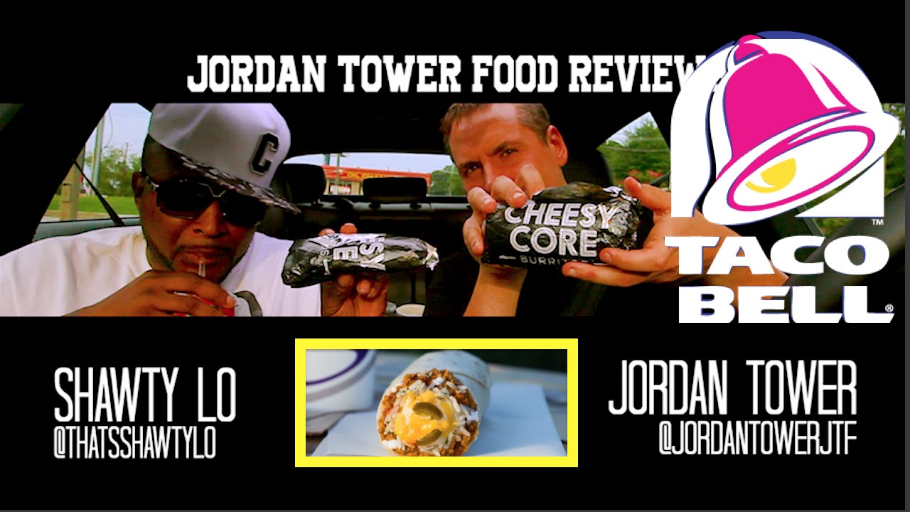 Taco Bell ® Spicy Cheesy Core Burrito Youtube Food Review w\ Shawty Lo ...