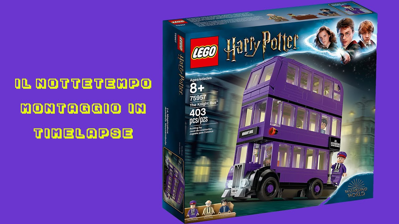 LEGO - IL NOTTETEMPO DI HARRY POTTER [MONTAGGIO IN TIMELAPSE] - YouTube