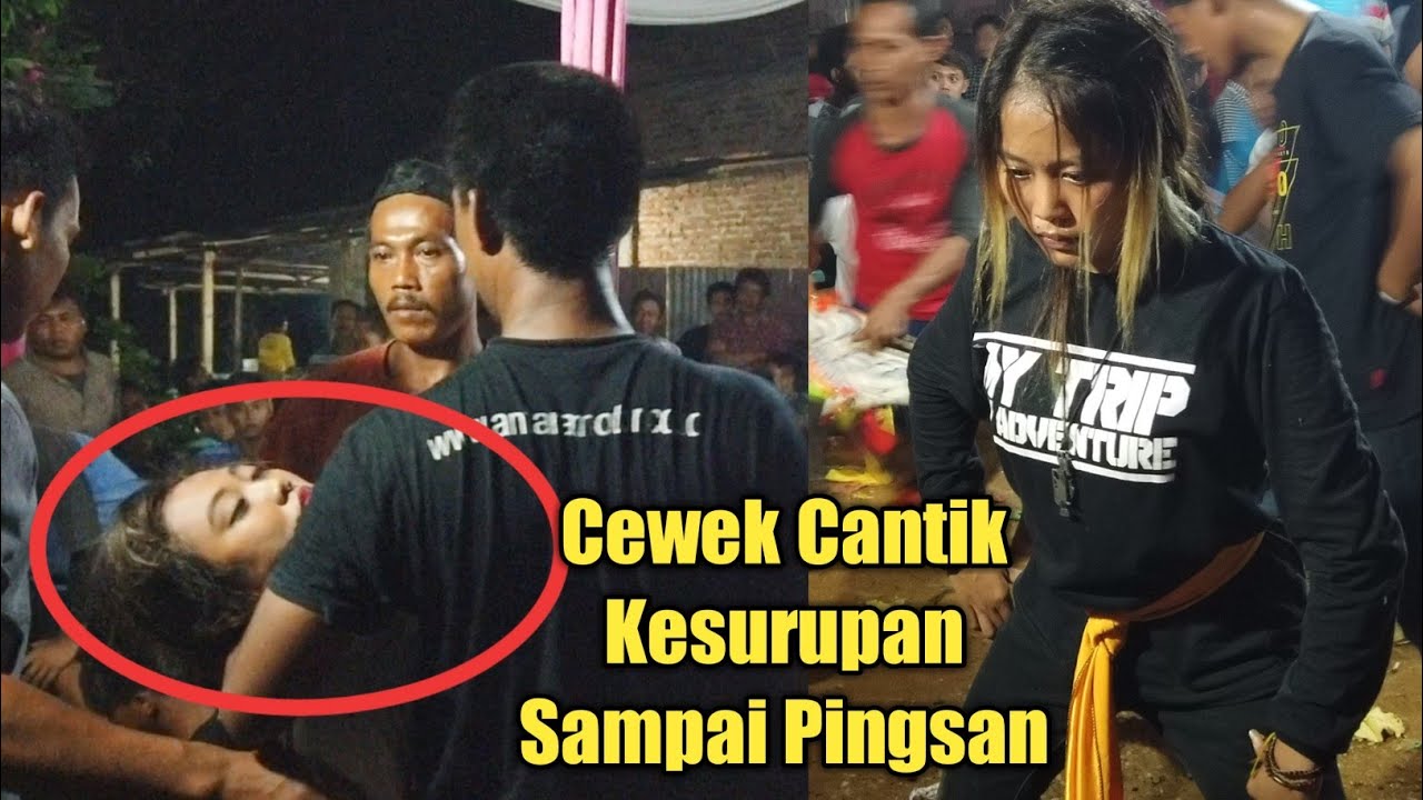 Cewek Cantik Kesurupan Sampai Pingsan - Kuda Lumping Turonggo Laras - YouTube