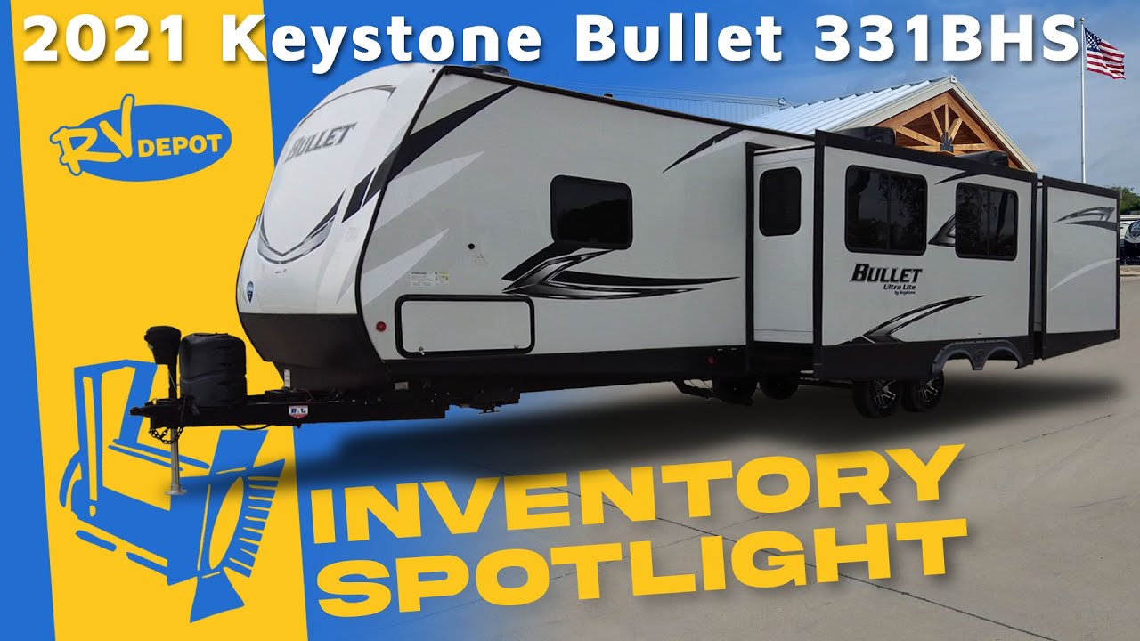 2021 Keystone Bullet 331BHS Inventory Spotlight - YouTube